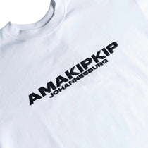 Amakipkip Johannesburg White Tee – Amakipkip Store